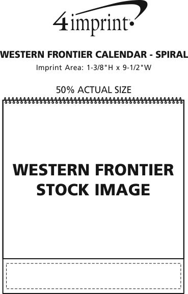 4imprint.com: Western Frontier Calendar - Spiral 112273-SP