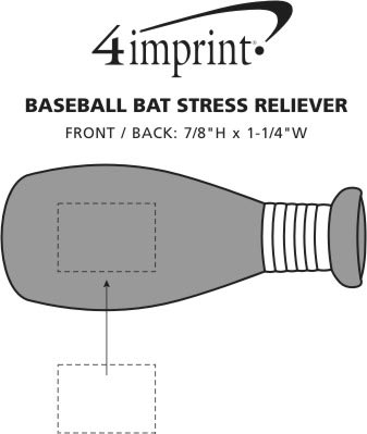 4imprint.com: Baseball Bat Stress Reliever 112289