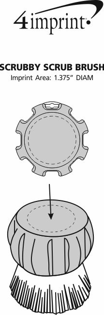 4imprint.com: Scrubby Scrub Brush 115547