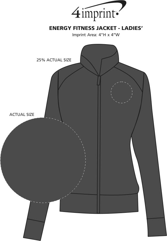 4imprint.com: Energy Fitness Jacket - Ladies' 117277