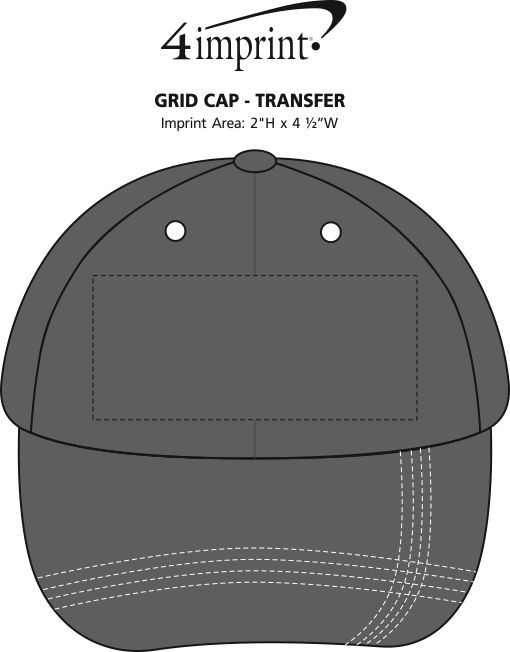 4imprint.com: Grid Cap - Transfer 117551-T