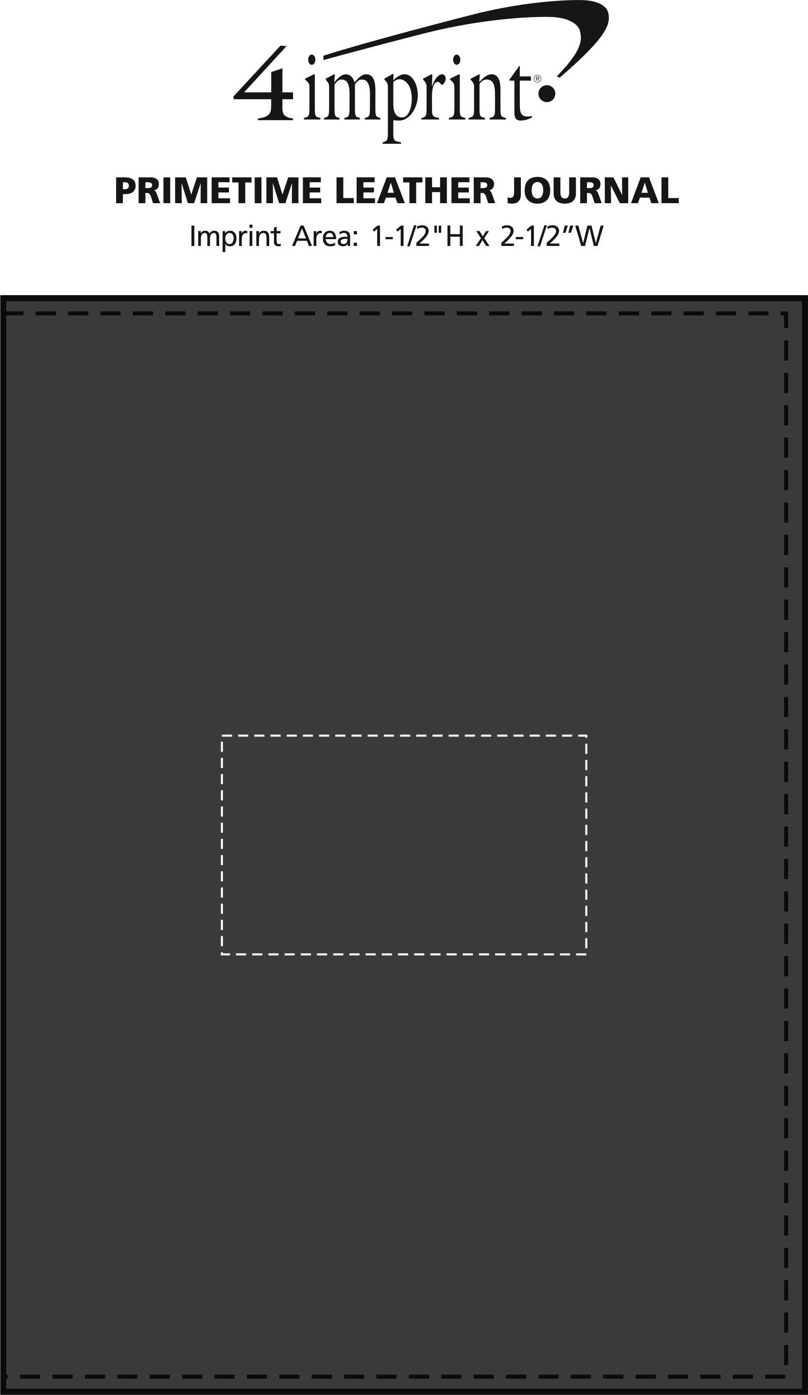 4imprint.com: Primetime Leather Journal 118975