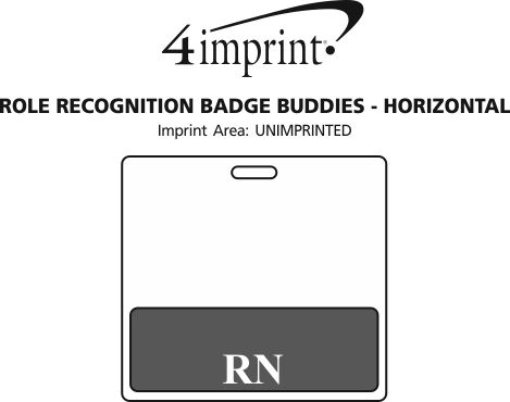 4imprint.com: Role Recognition Badge Buddies - Horizontal 120166-H