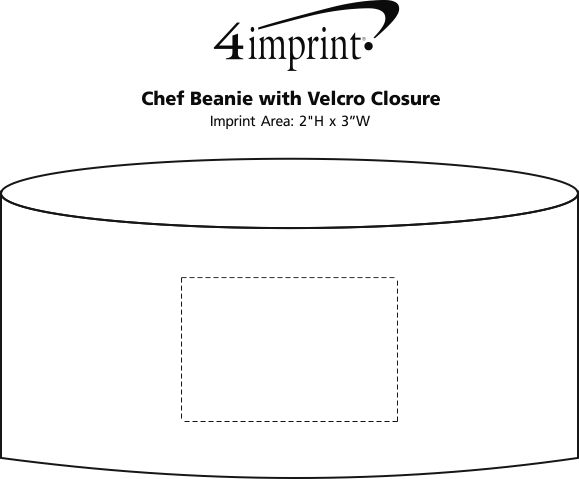 4imprint.com: Chef Beanie with Velcro Closure 122013