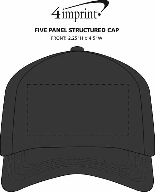 4imprint.com: Five Panel Structured Cap 124712