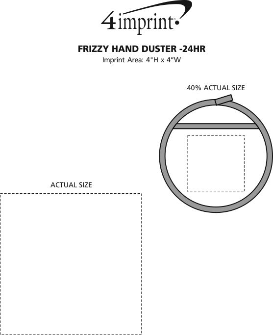 4imprint.com: Frizzy Hand Duster - 24 hr 126013-24HR