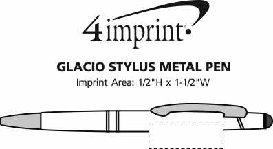 4imprint.com: Glacio Stylus Metal Pen 127015