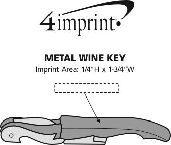 4imprint.com: Metal Wine Key 129772