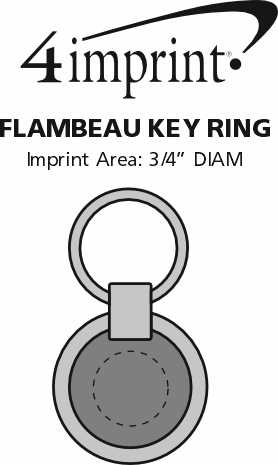 4imprint.com: Flambeau Key Ring 130806
