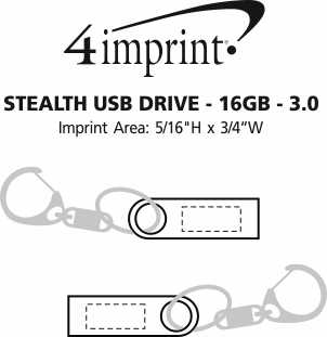 4imprint.com: Stealth USB Drive - 16GB - 3.0 131259-16G-3