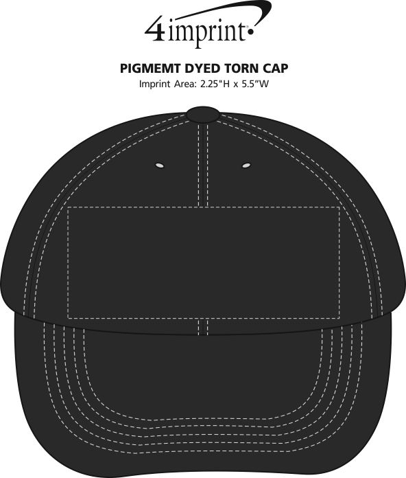 4imprint.com: Pigment-Dyed Torn Cap 134204