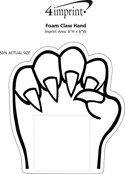 4imprint.com: Foam Claw Hand 136924-C