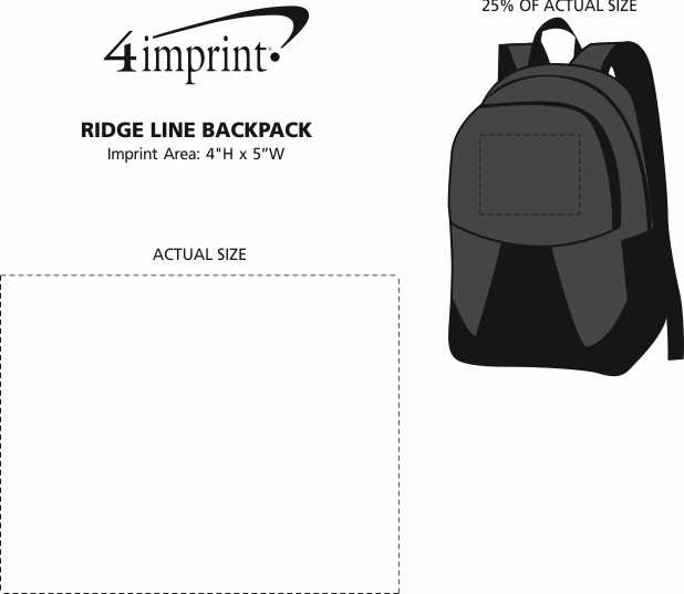 4imprint.com: Ridge Line Backpack 137533