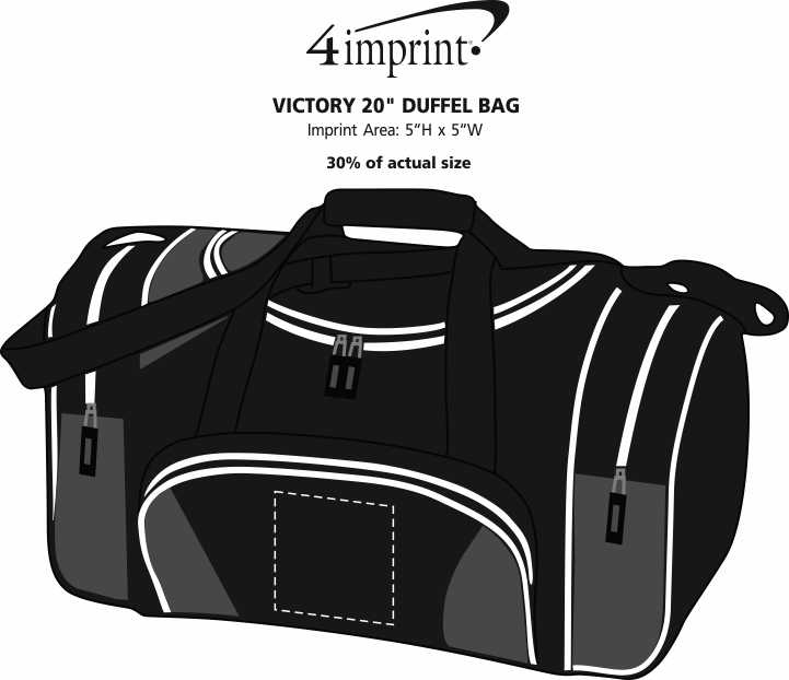 4imprint.com: Victory 20" Duffel Bag 138918