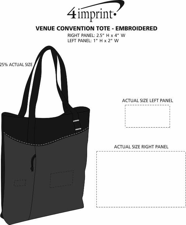 4imprint.com: Venue Convention Tote - Embroidered 138973-E