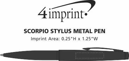 4imprint.com: Scorpio Stylus Metal Pen 141820