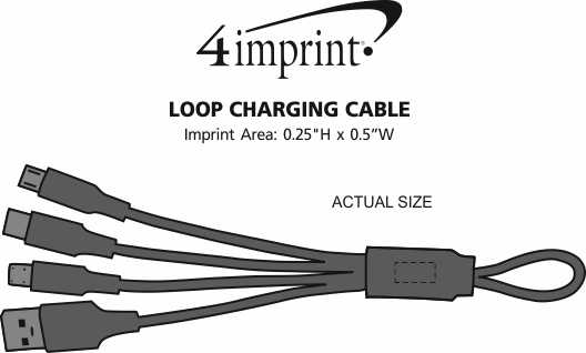 4imprint.com: Loop Charging Cable 144586