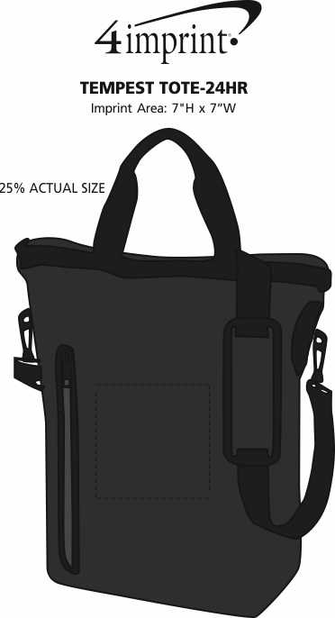 4imprint.com: Tempest Tote - 24 hr 144756-24HR