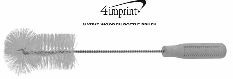 4imprint.com: Native Wooden Bottle Brush 144797