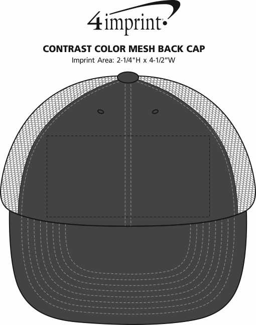 4imprint.com: Contrast Color Mesh Back Cap 145283