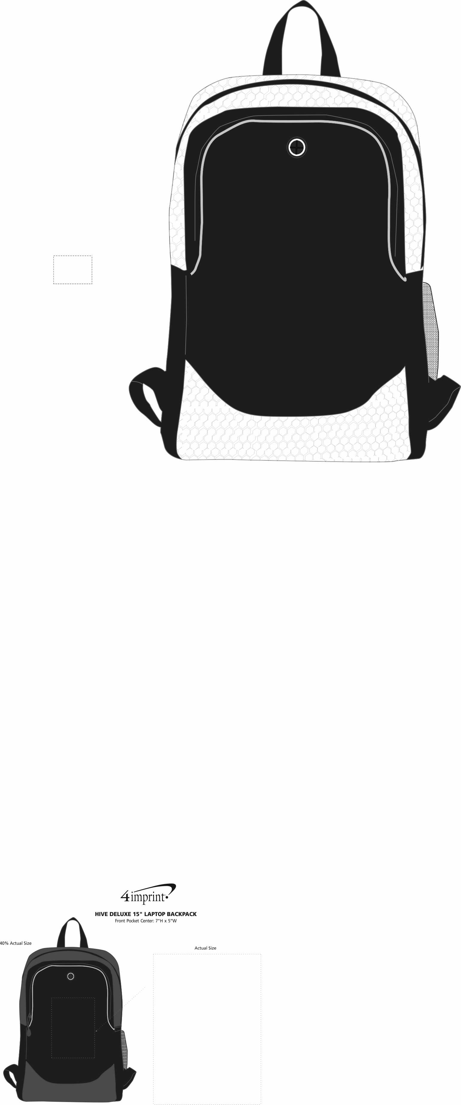 4imprint.com: Hive Deluxe 15" Laptop Backpack 145685
