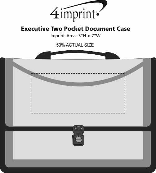 4imprint.com: Executive Two Pocket Document Case 148199 4imprint.com: Executive Two Pocket Document Case 148199
