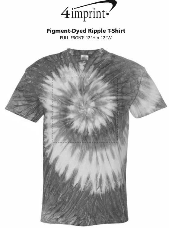 4imprint.com: Pigment-Dyed Ripple T-Shirt 148691