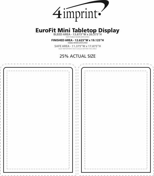 4imprint.com: EuroFit Mini Tabletop Display 149541
