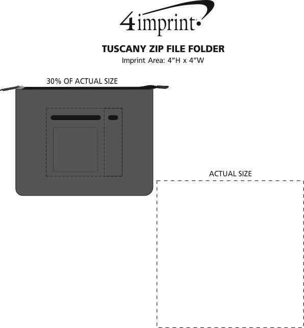 4imprint.com: Tuscany Zip File Folder 149886 4imprint.com: Tuscany Zip File Folder 149886