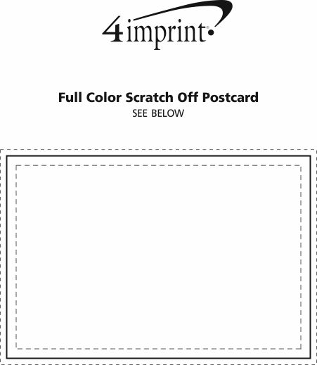 4imprint.com: Full Color Scratch Off Postcard 151717