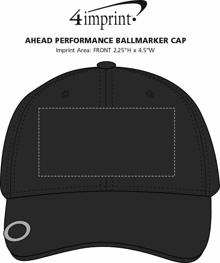 4imprint.com: AHEAD Performance Ballmarker Cap 152602
