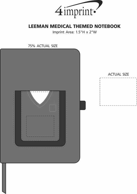 4imprint.com: Leeman Medical Themed Notebook 155114
