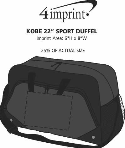 4imprint.com: Kobe 22" Sport Duffel 155417