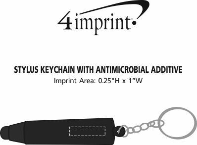 4imprint.com: Stylus Keychain with Antimicrobial Additive 159905