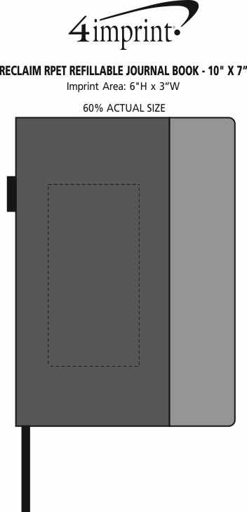 4imprint.com: Reclaim Refillable Journal Book - 10" x 7" 160527
