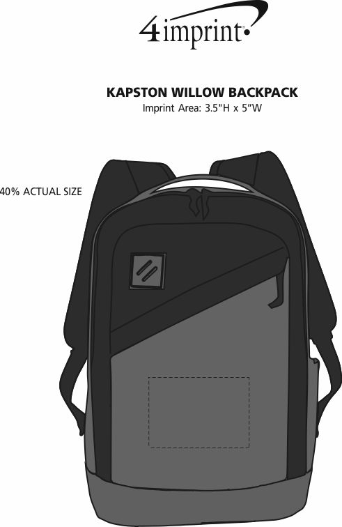 4imprint.com: Kapston Willow Backpack 162115