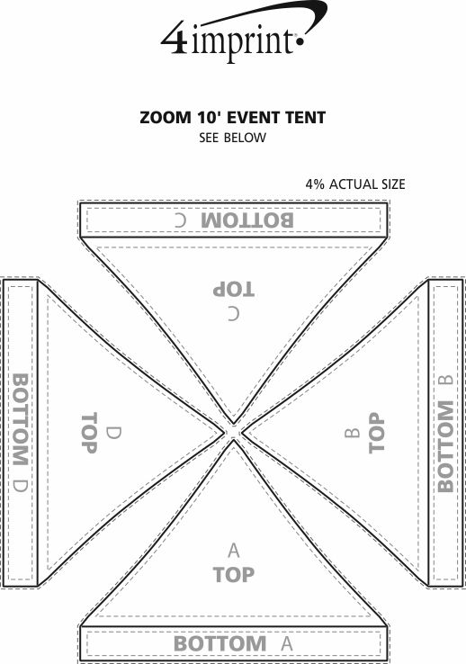 4imprint.com: Zoom 10' Event Tent 162314