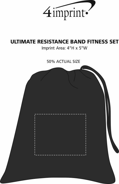 4imprint.com: Ultimate Resistance Band Fitness Set 162562