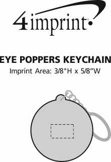 4imprint.com: Eye Poppers Keychain 163191