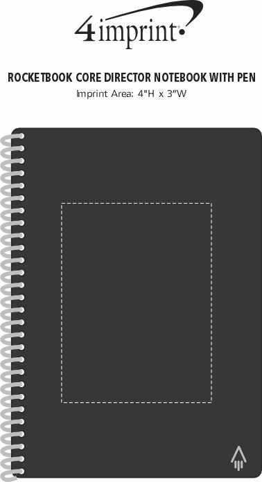 4imprint.com: Rocketbook Core Director Notebook with Pen 163975
