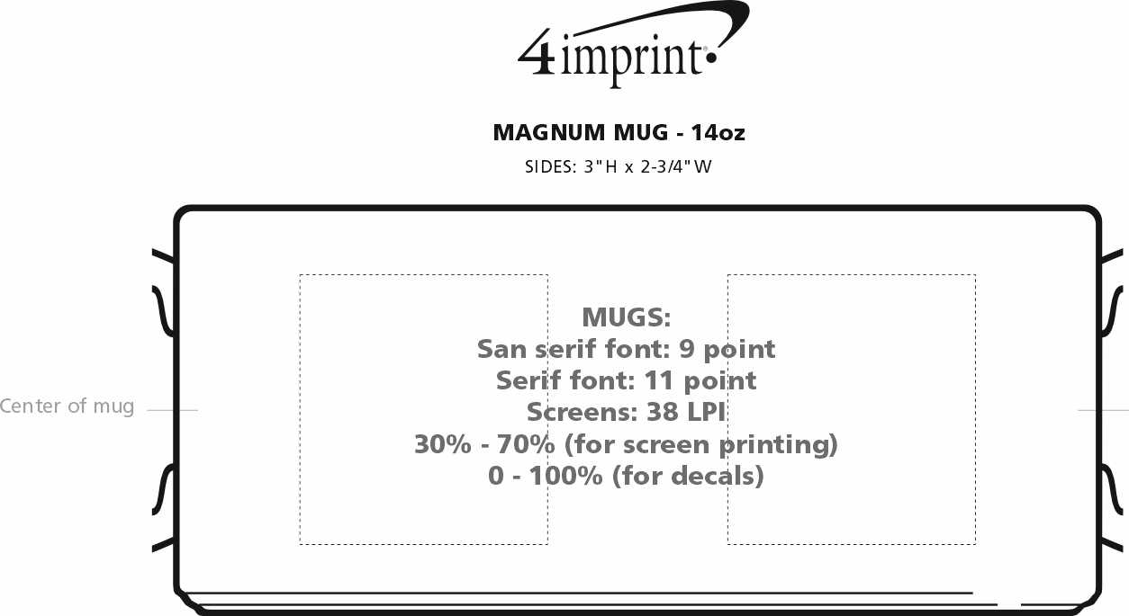 4imprint.com: Magnum Coffee Mug - 13 oz. 39170