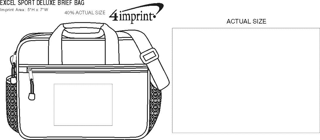 4imprint.com: Excel Sport Deluxe Brief Bag 5013