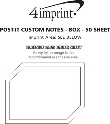 4imprint.com: Post-it® Custom Notes - Box - 50 Sheet 5111-50-BX