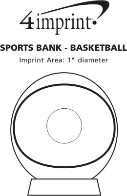 4imprint.com: Sports Bank - Basketball 5717-BK