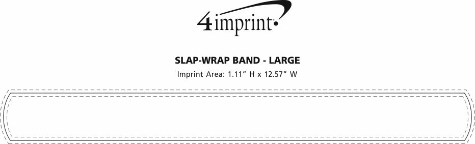 4imprint.com: Reflective Slap-Wrap Band - Large 661-L