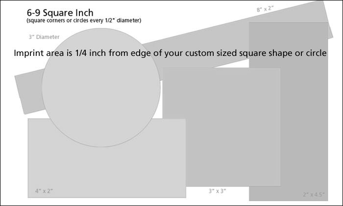 4imprint.com: Custom Static Decal - Double-Face Imprint - S 7236-S